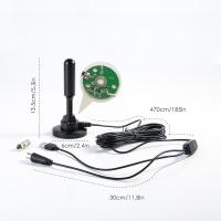 China TV Antenna HD Portable Indoor Digital Antenna TV for USB TV Tuner / DVB-T2 Television for sale