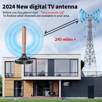 China Long Range New Selling Hd antennas tv antena aerial  wifi hdtv Digital TV Antenna for indoor outdoor free channels for sale