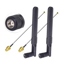 China GSM Rubber Antenna with SMA Male Connector black  Omnidiretonal Antenna for sale