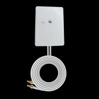 China 4G LTE antenna dual interface CRC9 small flat panel high gain router Internet card external antenna for sale