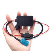 China ABS Car FM/AM Antenna 12V Car Radio Signal Amplifier for ANT-208 Farka Connector and 2.4GHz 5GHz Antenna for sale