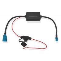 China ABS Car FM/AM Antenna 12V Car Radio Signal Amplifier for ANT-208 Farka Connector and 2.4GHz 5GHz Antenna for sale