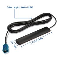 China Car Antenna FM Radio Antenna  Patch Antenna FARKA Connector for sale