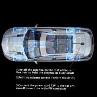 China 2024 GPS Car Antenna Radio Amplifier active gain amplification vehicle antenna for sale
