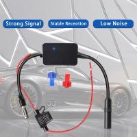 China Universal 12V Car Radio FM AM Antenna Signal Amplifier Booster 330mm FM Antenna Product Type Communication Antennas for sale