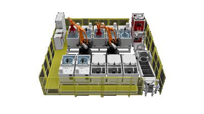 China JUNHE®QUDR0180 Multi-Tank Fully Automatic Cleaning Machine for sale
