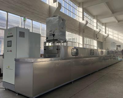 China Junhe® Fully Automatic Mesh Belt Ultrasonic Cleaning Machine for sale