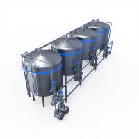 China 1 - 10m3/H Liquid Food Processing Stainless Steel Cleaning CIP Station For Beverage for sale