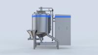 China Emulsifier Inline Powder Liquid Mixer Chemicals Mineral Industrial High Shear Mixer for sale