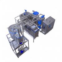 China 32kg/H Ice Cream Production Line 380V 7 Bar  Pretrated Machine Line for sale