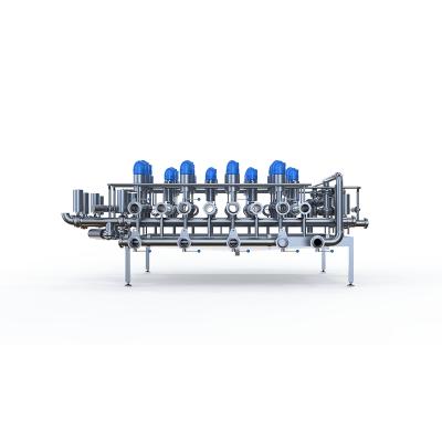 China Hygienic Stainless Steel Valve Cluster For Beverage Fluid Distribution for sale
