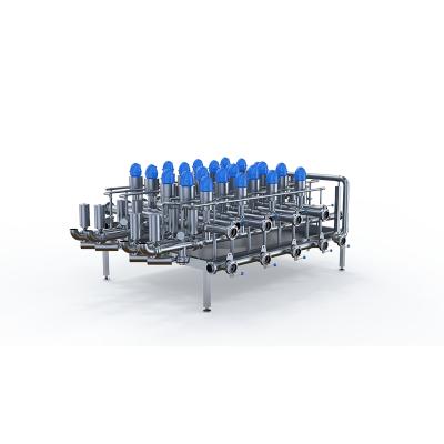 China Customized Automatic Valve Cluster Food Beverage Liquid Processing Equipment for sale