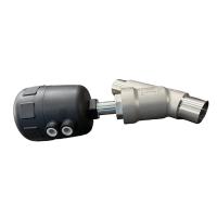 China Stainless Steel Pneumatic Angle Seat Valve for sale