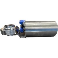 China SS304 Valve Cluster Sanitary Manual Butterfly Valve DN25 ‑ DN100 for sale