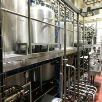 China 32kg/H Ice Cream Production Line 380V 7 Bar  Pretrated Machine Line for sale