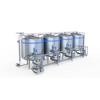 China Yogurt Dairy CIP Cleaning System SS316L Clean In Place Equipment for sale