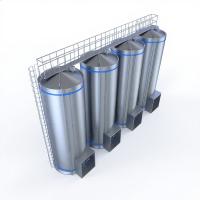 China Mirror Polish Industrial Aseptic Tank For Milk Cooling Storage  Customized for sale