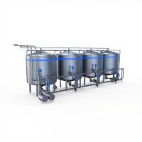China 2 Tank CIP Cleaning System 3 Tank Clean In Place System In Food Industry for sale
