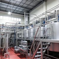 China 32kg/H Ice Cream Production Line 380V 7 Bar  Pretrated Machine Line for sale