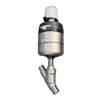 China Stainless Steel Industrial Sanitary Pneumatic Control Valve for sale