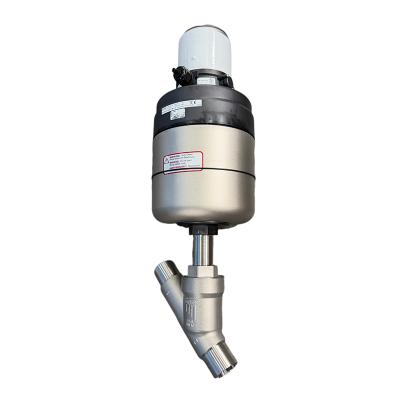 China Stainless Steel Industrial Sanitary Pneumatic Control Valve for sale