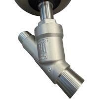 China Stainless Steel Industrial Sanitary Pneumatic Control Valve for sale