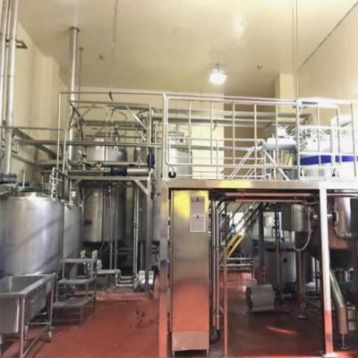 China 380V Ice Cream Production Line Food Grade Continuous Ice Cream Line for sale