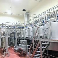 China 380V Ice Cream Production Line Food Grade Continuous Ice Cream Line for sale