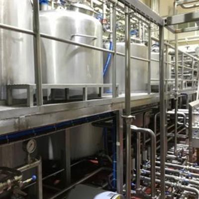 China 300 ‑ 8000L/H Ice Cream Production Line Turnkey Line Equipment for sale