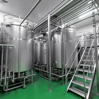 China Full Scale CIP Dairy Production Line Turnkey Dairy Processing Lines for sale