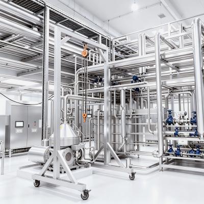 China 1000L – 10000L Liquid Food Processing Full Automatic Liquid Filling Line for sale