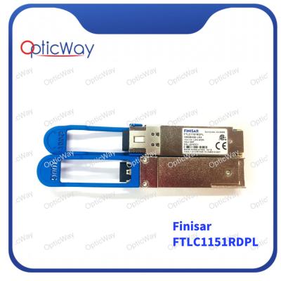 China FTLC1151RDPL 100G Optical Transceiver 1310nm 10km SMF QSFP28 Fiber Module for sale