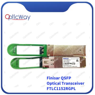 China Finisar QSFP28 Optical Transceiver FTLC1152RGPL 100GBase-CWDM4 1310nm 2km for sale