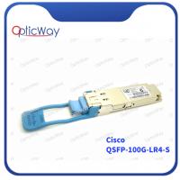 China QSFP-100G-LR4-S QSFP28 Transceiver Module 10km 1310nm Duplex LC Connector for sale