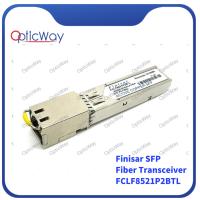 China 100m 1.25G RJ45 SFP Transceiver Finisar FCLF8521P2BTL 1000Base Fiber Module for sale