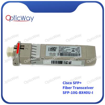 China 40km 1330nm 10G SFP+ Optical Transceiver SFP-10G-BX40U-I BIDI Fiber Module for sale