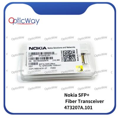 China NOKIA 473207A.101 FOSV SFP 6.144G 20km Tx1270nm/Rx1330nm SFP+ Fiber Optical Transceiver for sale