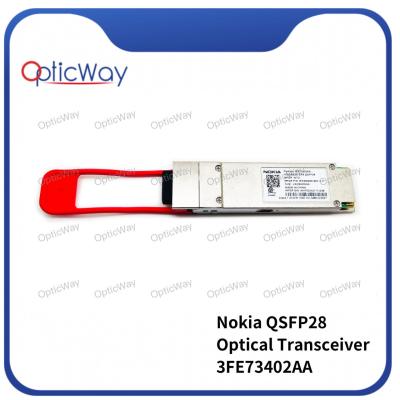 China NOKIA 3FE73402AA  100GBASE-ER4 40km 1310nm SMF QSFP28 Optical Transceiver for sale