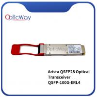 China Arista QSFP-100G-ERL4 XVR-10250-20 Qsfp28 up to 30Km SMF QSFP28 Fiber Optical Transceiver for sale
