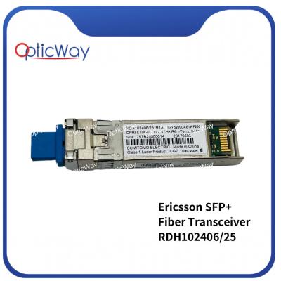 China Ericsson RDH102406/25 R1A SFP 10G DWDM 192.5THz 40km 1557.36nm CRTUAEWLAA SFP+ Fiber Transceiver for sale