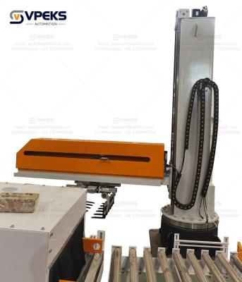 China Conventional Automatic Palletizer Machine 600 Bags/Hour 3 Phase for sale