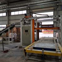 China Talc Powder High Speed Robotic Palletizer Three Phase 380V 500-700 Bags/Hour for sale