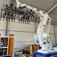 China High Speed Robotic Palletizer Machine Automated Pallet Stacker for sale