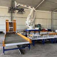 China Bag Carton Box Robotic Palletizer Machine Mechanical Stacker For Food Beverage for sale