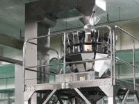 China High Speed Multihead Weigher Packing Machine With Double Belts Pull Film for sale