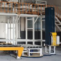 China Semi Automatic Pallet Wrapper With Turntable Diameter 1.65M To 3M for sale