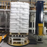 China Semi Automatic Pallet Wrapper With Turntable Diameter 1.65M To 3M for sale