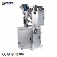 China Three Travelling Cylinder Powder Filling Machine 10-25 Bottles/min Filling Speed 15 Years R D Experience for sale