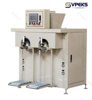 China Plastic Bag Cement Bag Packing Machine Semi Automatic 10-60kg for sale
