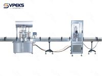 China Servo Motor Piston Driven Automatic Bottle Filling Machine for sale